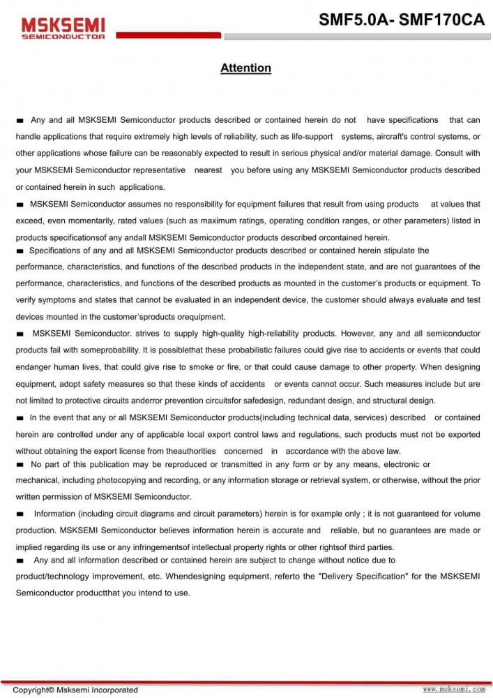 SMF6.0CA datasheet page 6