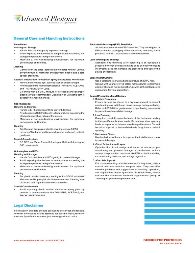 NSL-5532 datasheet page 3