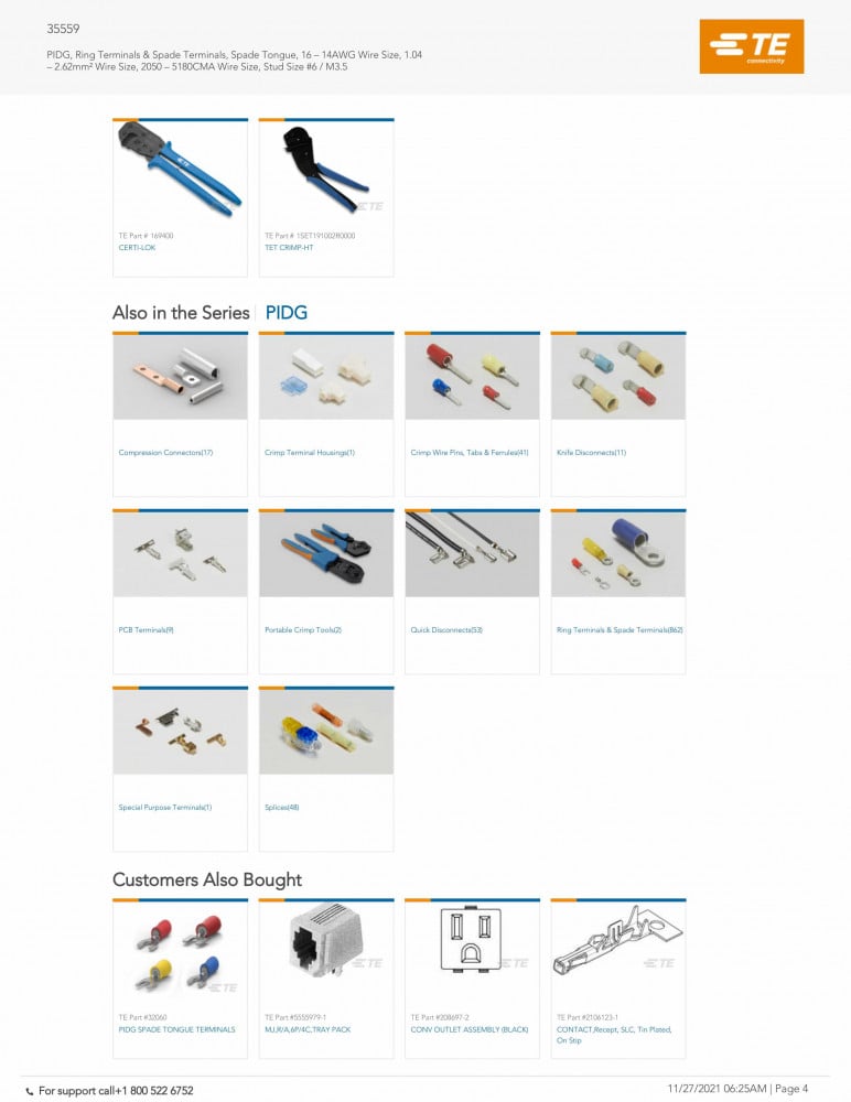 TE Connectivity 35559 document page 4