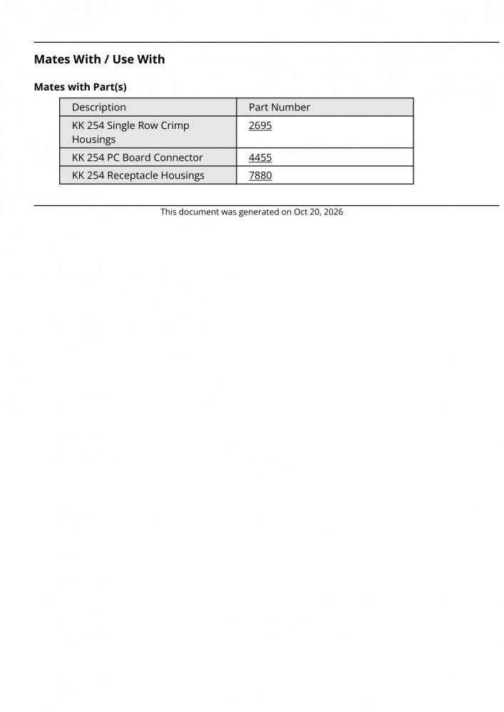 MOLEX 22122081 technical document preview, page 4