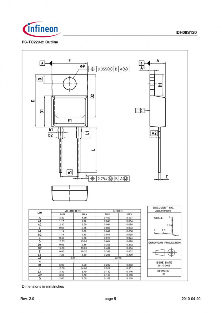 IDH08S120 datasheet page 5