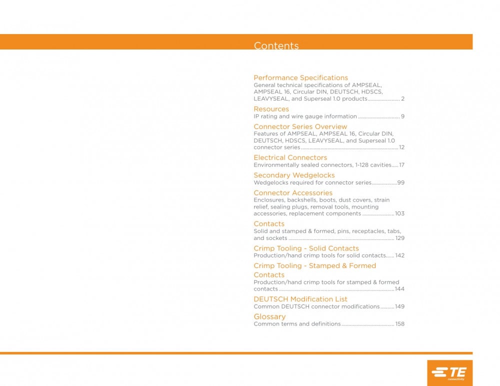 DEUTSCH connector selector page 2