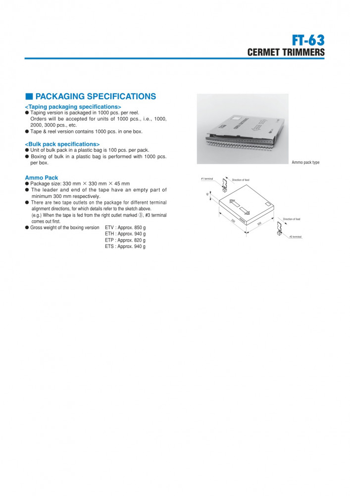 FT-63ETS101 datasheet page 7