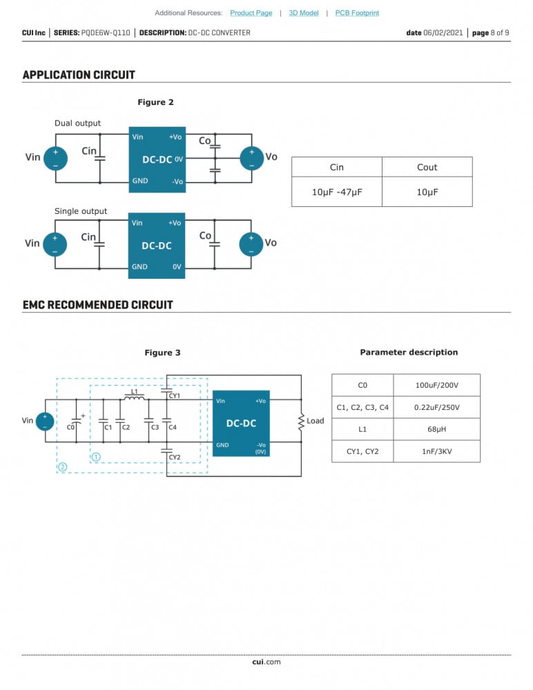 PQDE6W-Q110 series datasheet page 8