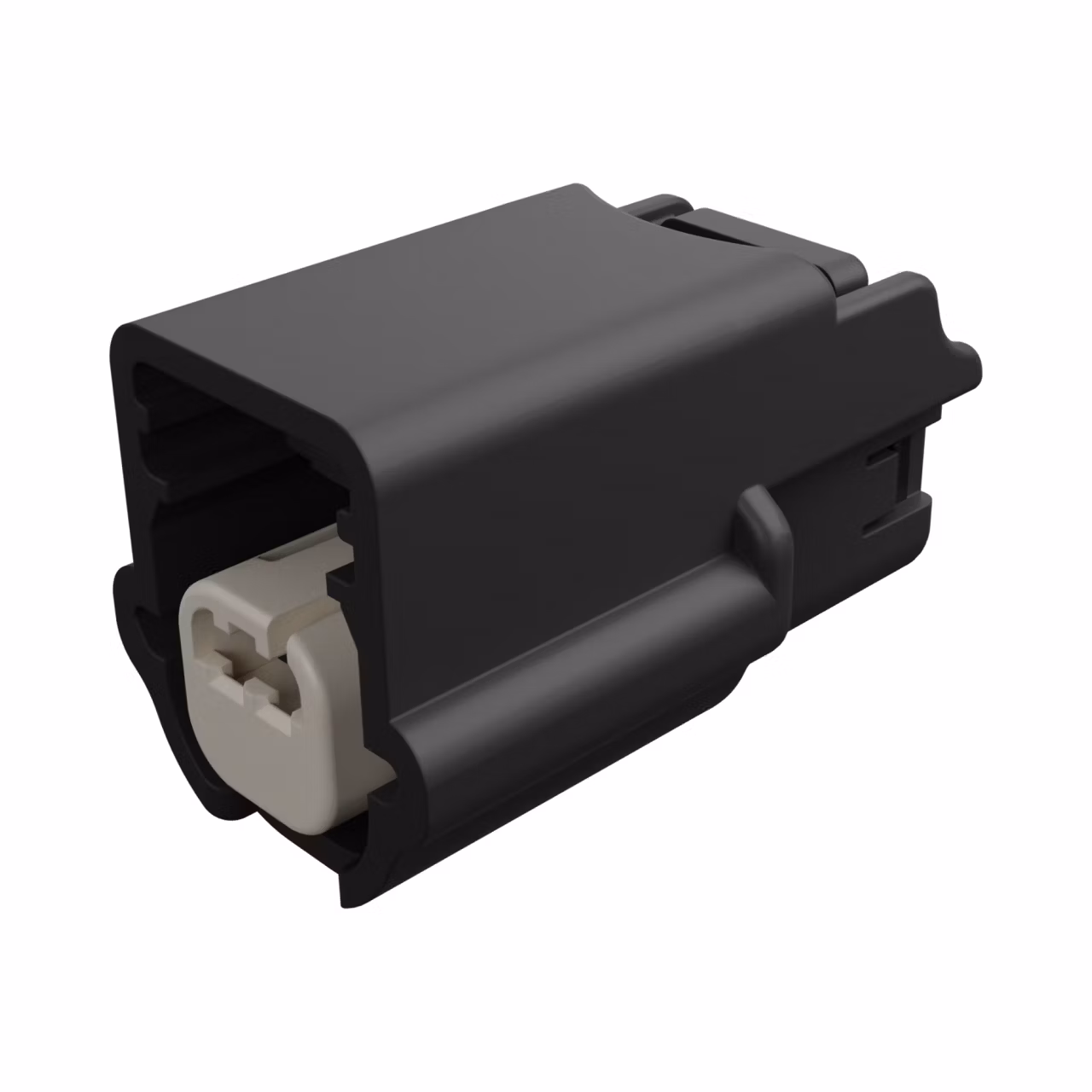 2.54mm MX64 Sealed Single Row Crimp Housing, MX64 Terminal, Dark Gray, 2  Circuits, Key D, without CPA Lock for sale
