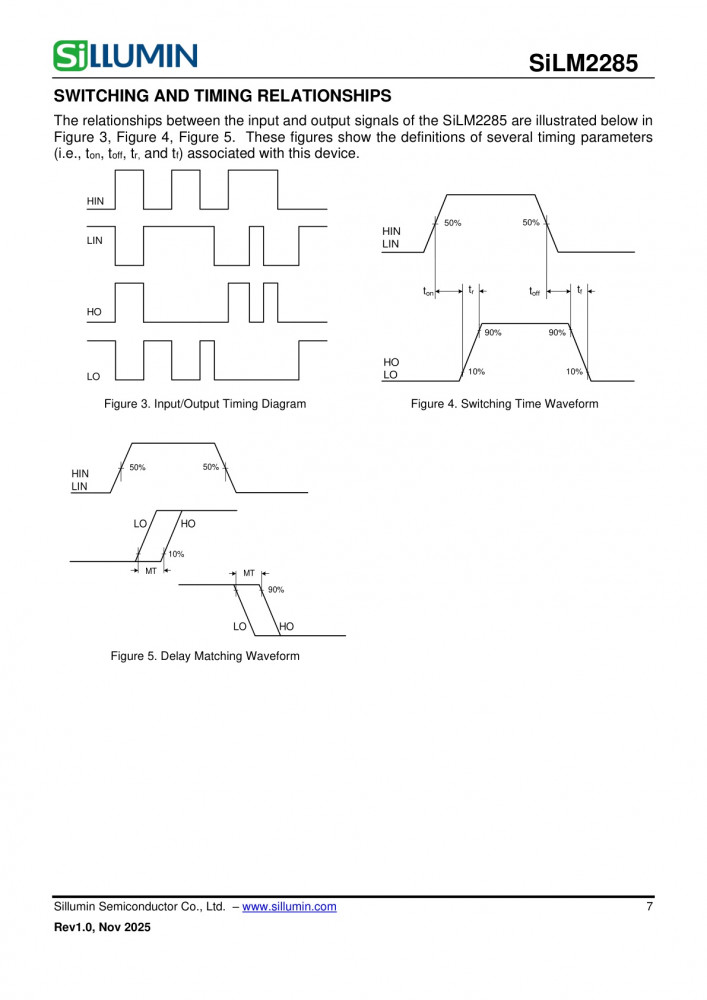 SiLM2285 datasheet page 7