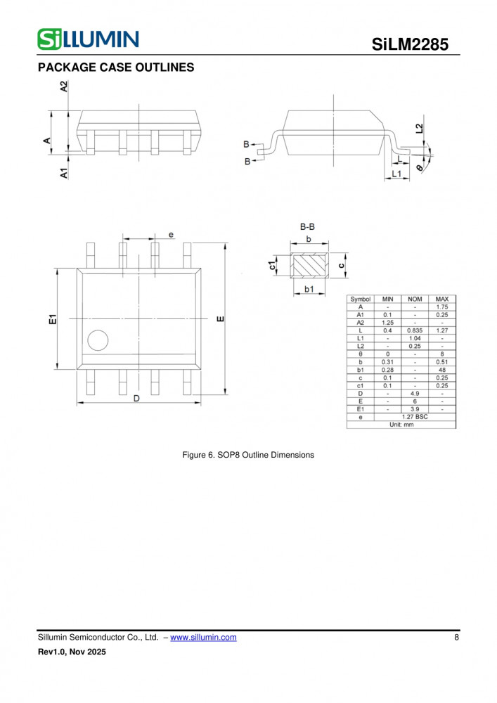 SiLM2285 datasheet page 8