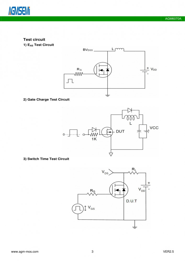 AGM6070A datasheet page 3