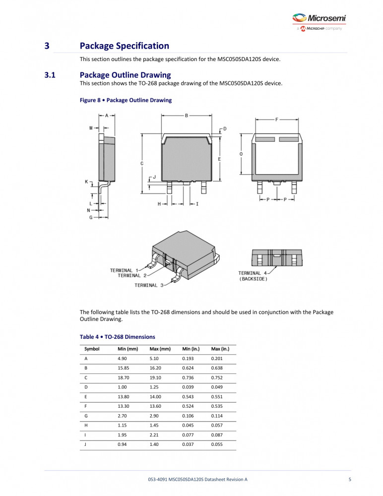 MSC050SDA120S datasheet page 5