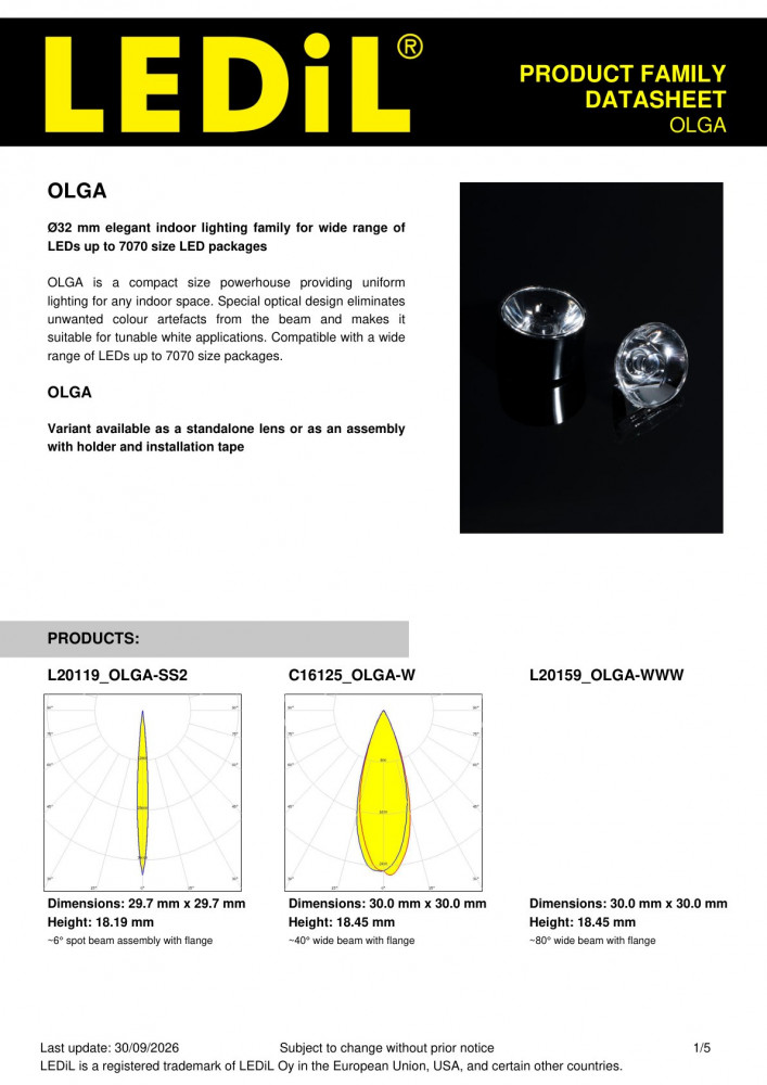 OLGA-SS2 technical document image, page 1