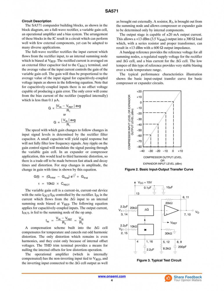 SA571 datasheet page 4