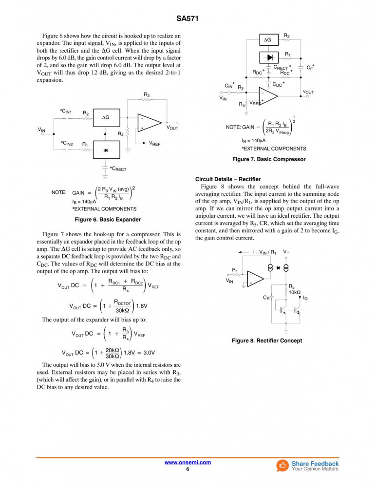 SA571 datasheet page 6
