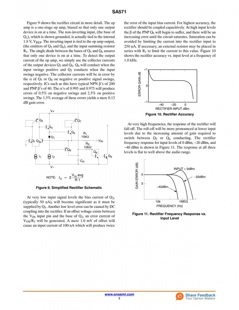 SA571 datasheet page 7