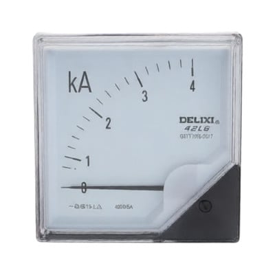 Delixi Electric 42L6A2000 Analog Panel Ammeter Chip for Electrical Current Measurement