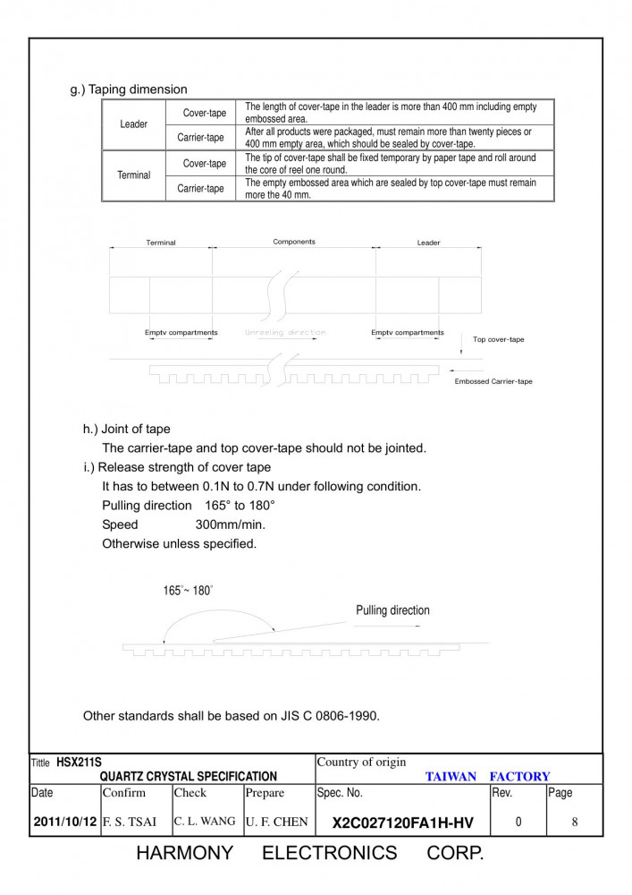 X2C027120FA1H-HV specification page 8