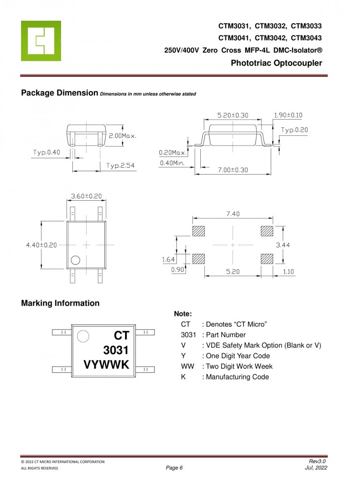 CTM3041 technical document page 6