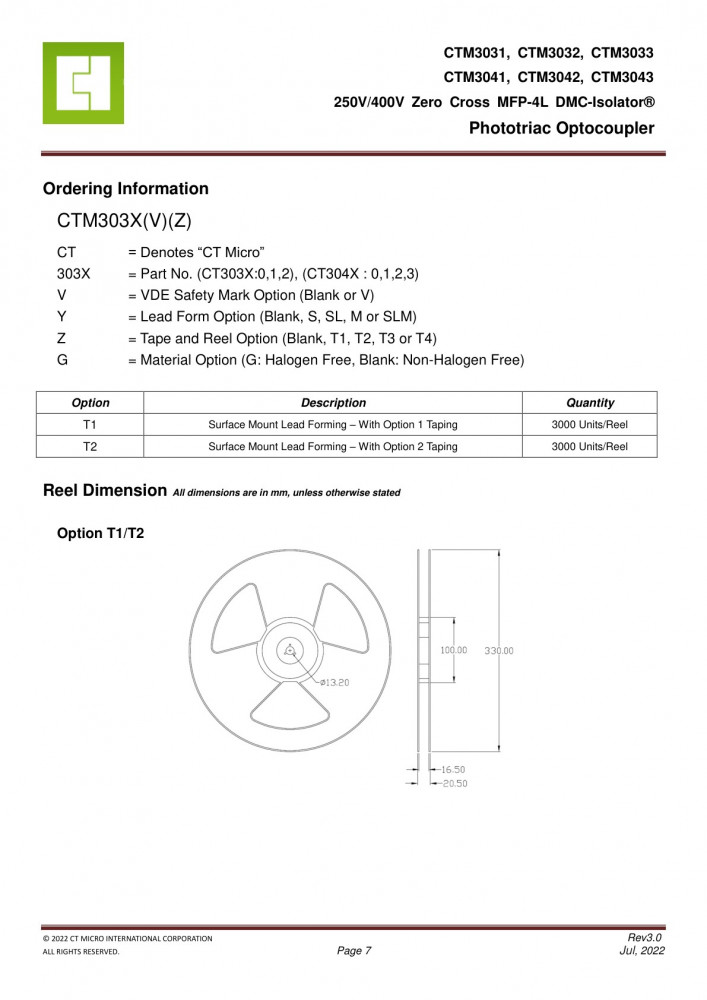 CTM3041 technical document page 7