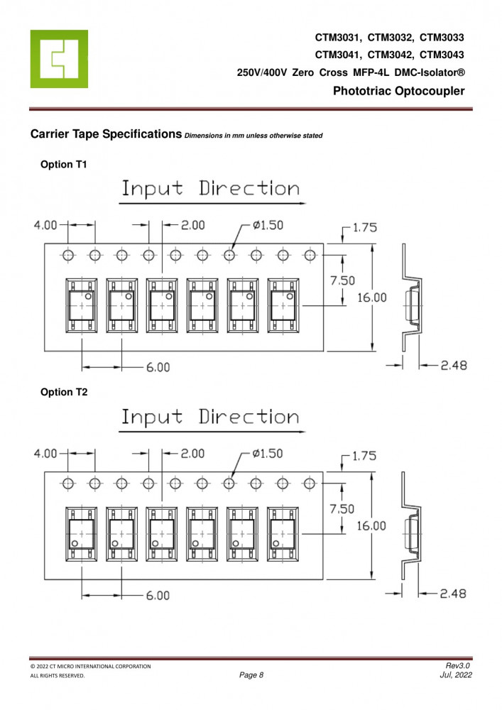 CTM3041 technical document page 8