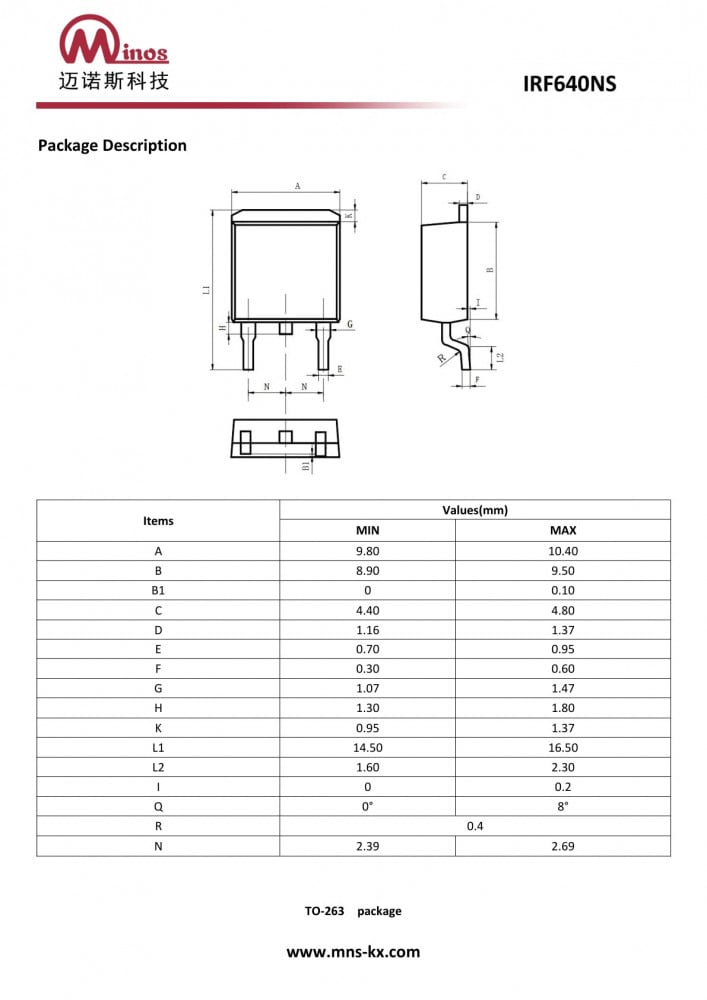 IRF640NS datasheet page 10