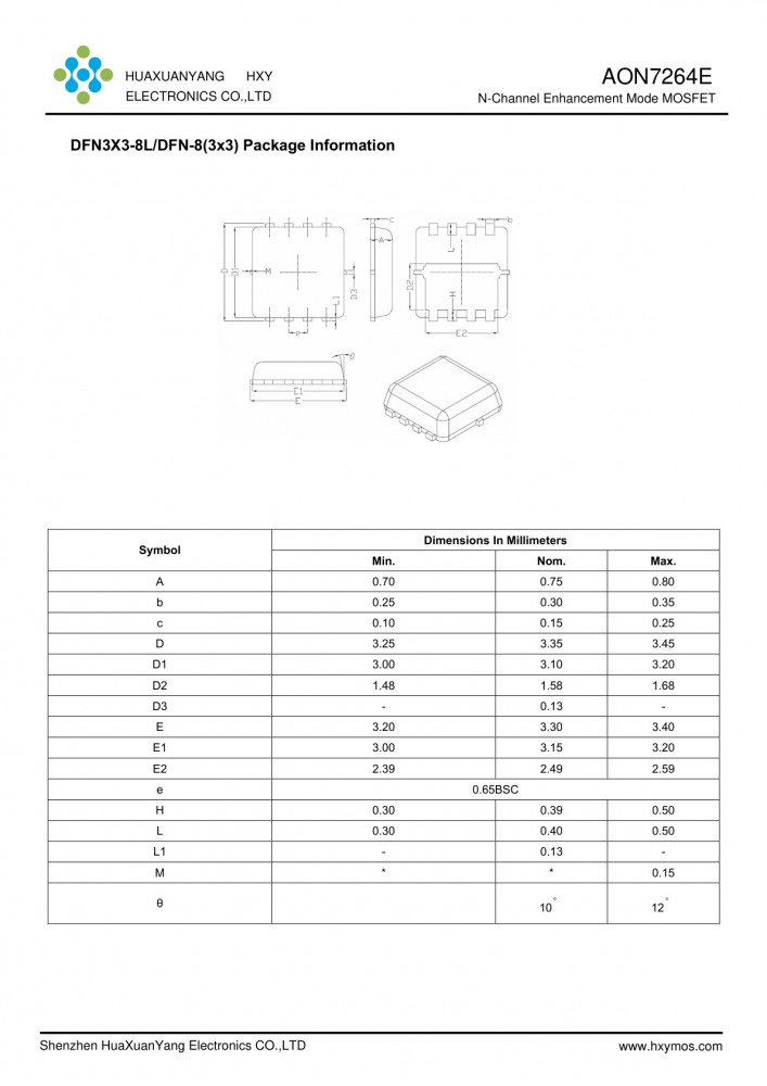 AON7264E-HXY datasheet page 5