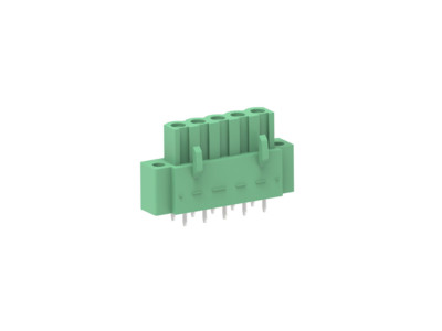 5.08mm Pitch Eurostyle Vertical PC Board Plug, with Retention Ends, 5 Circuits for sale