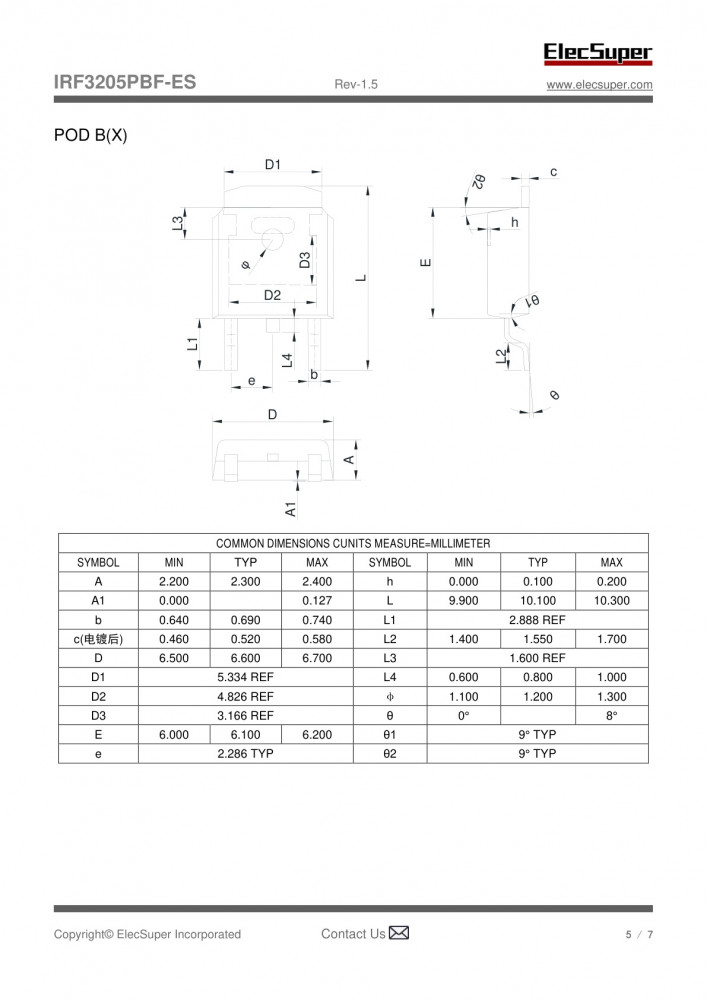 IRF3205PBF-ES datasheet page 5