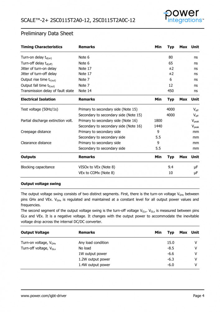 2SC0115T2A0C-12 datasheet page 4