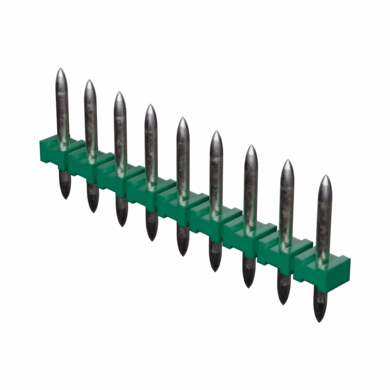 3.50mm Pitch Eurostyle Vertical PCB Pin Header, Breakable, 9 Circuits for sale