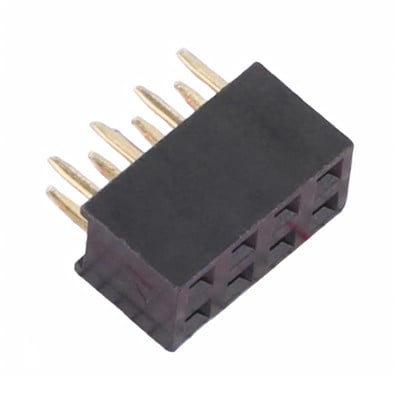 ZHOURI PM2.54-2*6-H5.7 Female Socket Header Receptacle