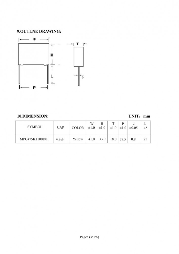 MPC475K1100D01 specification page 7