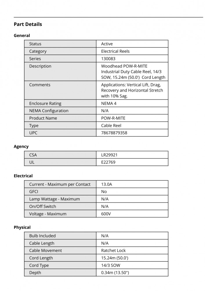 MOLEX 130083-0249 technical drawing page 2