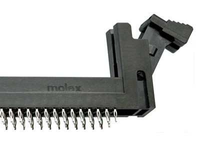 DDR4 DIMM Socket, Vertical Surface Mount, 0.38µm Gold Plating, 288 Circuits, PCB Thickness 1.57mm, with Forklock, Blue Housing, Blue Latch