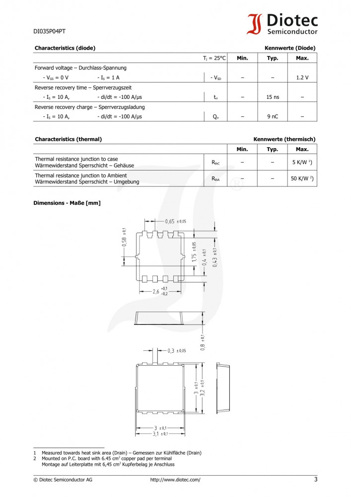 DI035P04PT datasheet page 3