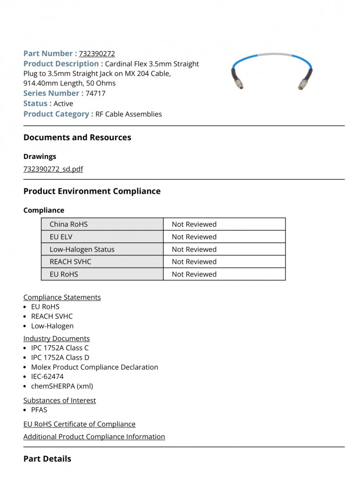 732390272 product drawing, page 1