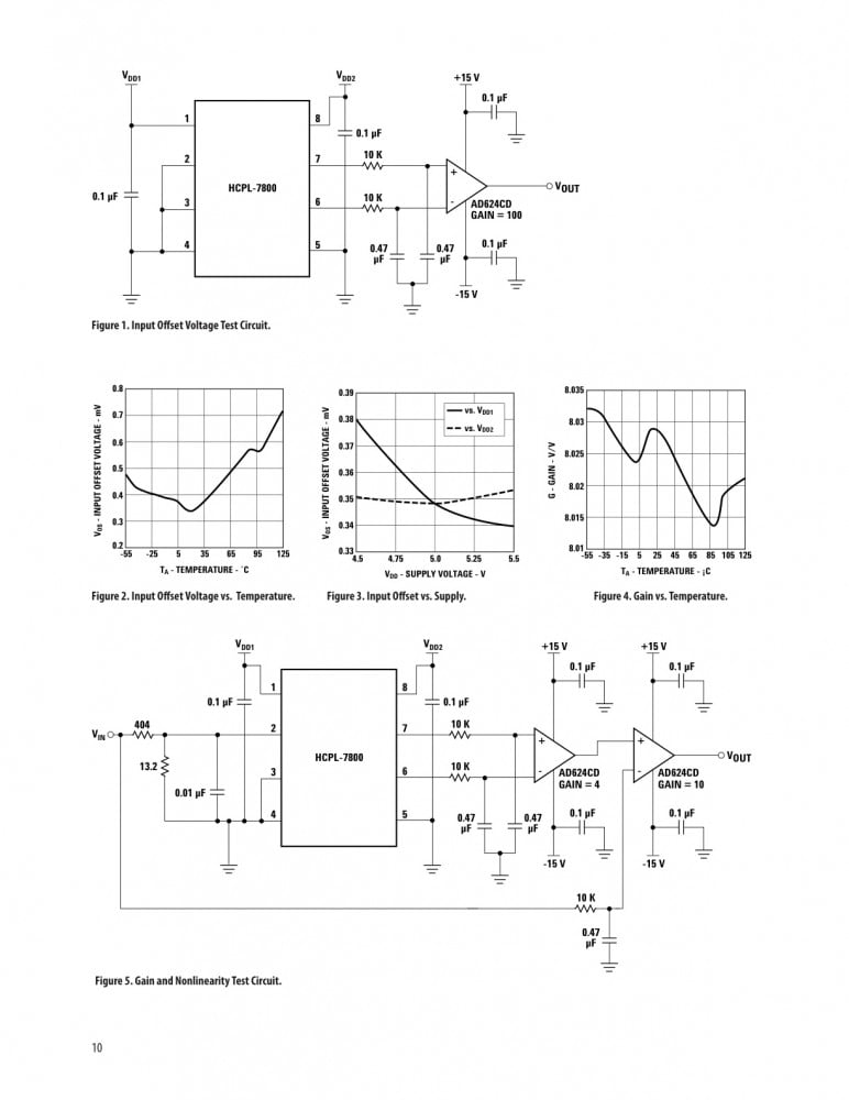 HCPL-7800-500E datasheet page 10