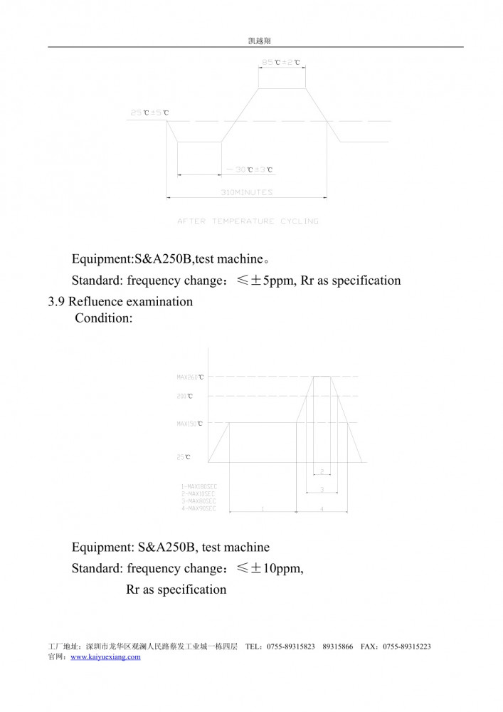 KYX K7A250003330 datasheet page 4