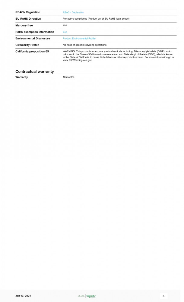 XCKD3911P16EX technical document page 3