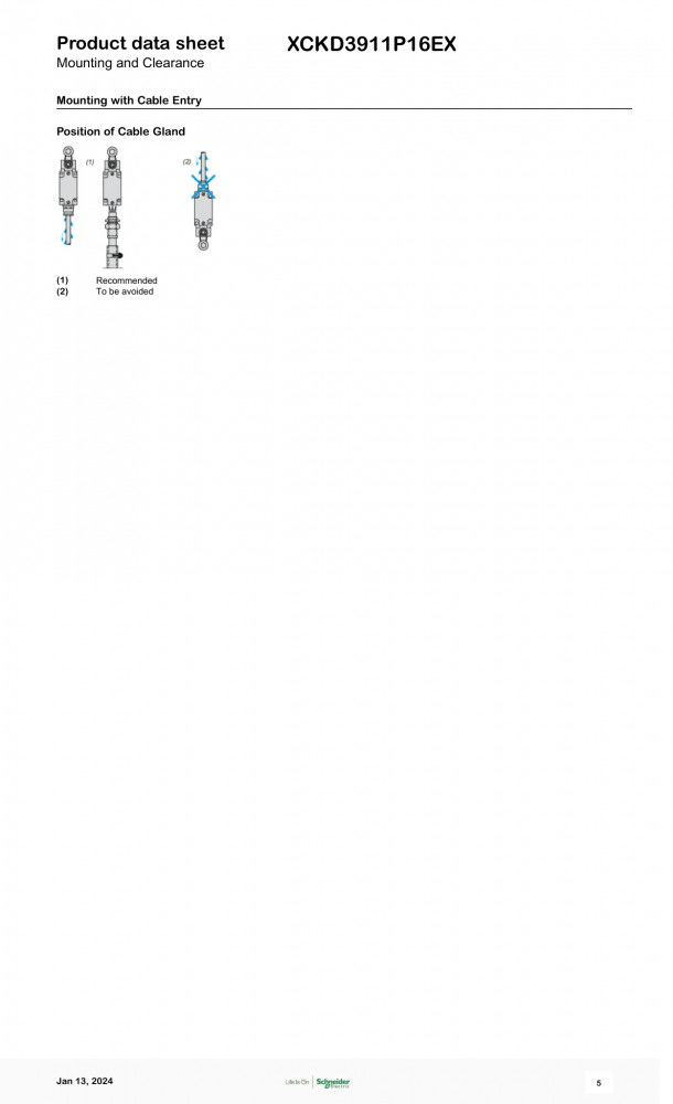 XCKD3911P16EX technical document page 5