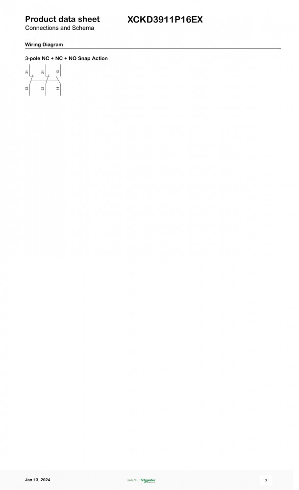 XCKD3911P16EX technical document page 7