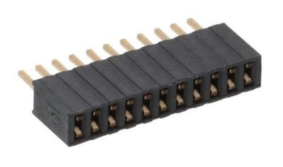 ADAM TECH 2RS1-04-G Female Socket Header Receptacle
