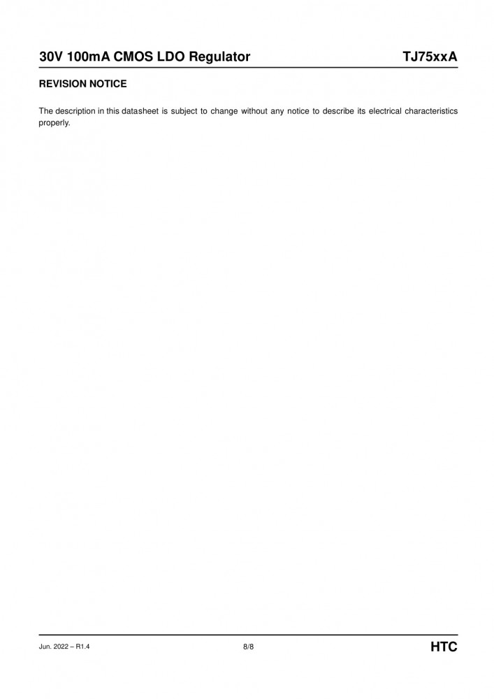 TJ7550AGF datasheet page 8