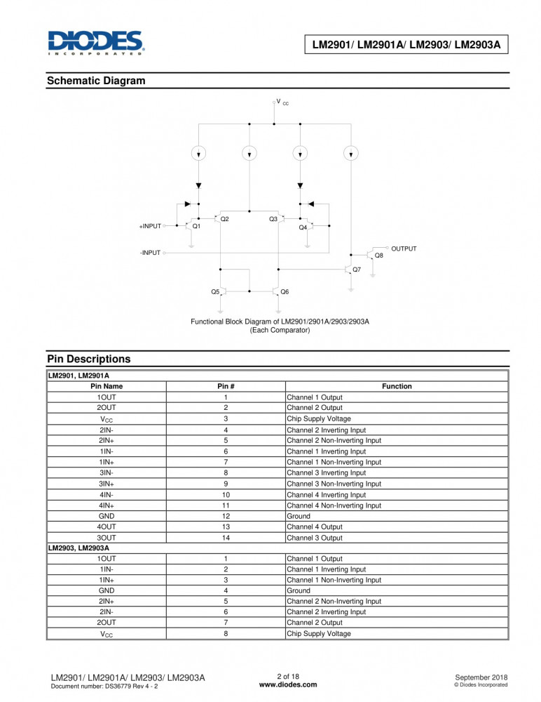 LM2901AS14-13 datasheet page 2