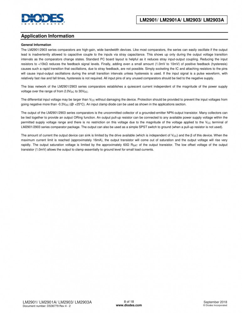 LM2901AS14-13 datasheet page 8