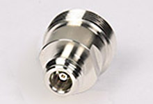 TNC Plug, Reverse Polarity-to-SMA Jack, Between-Series Adapter, Straight, Nickel (Ni) Plated, Tray, 50 Ohms