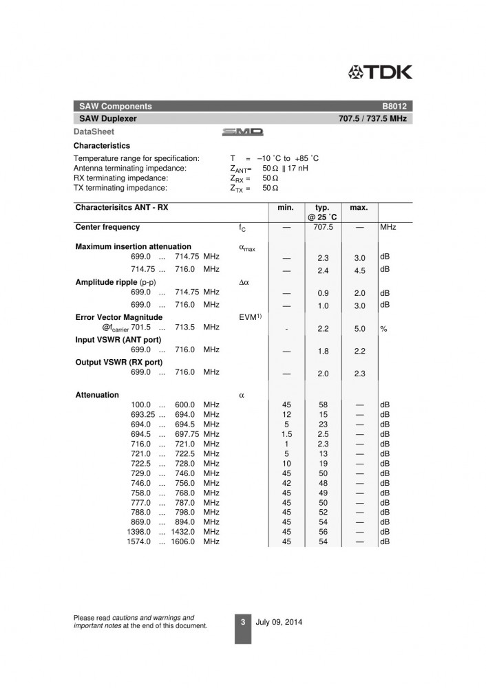 B39741B8012P810 datasheet page 3