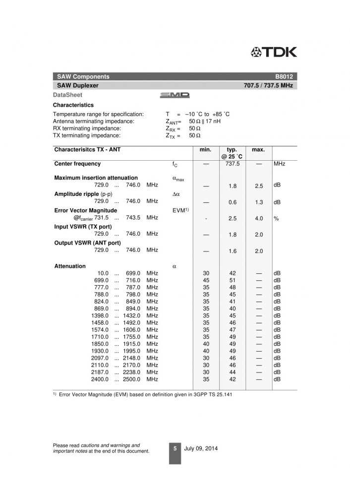 B39741B8012P810 datasheet page 5