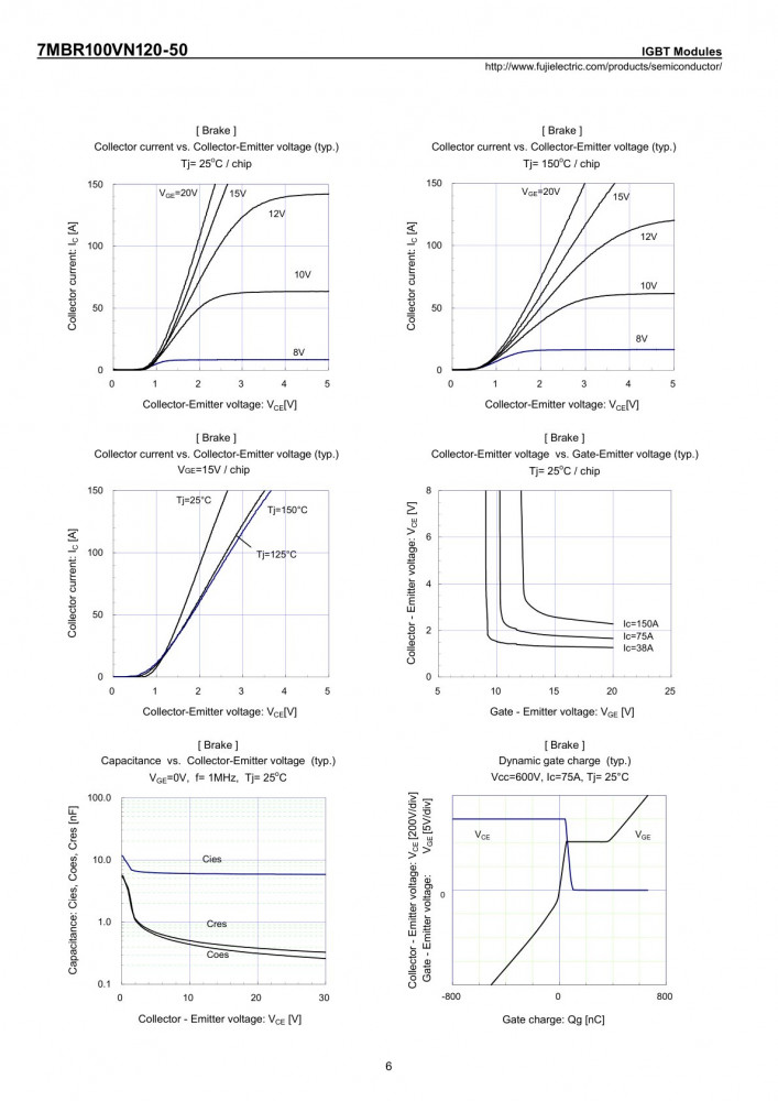 7MBR100VN120-50 datasheet page 6