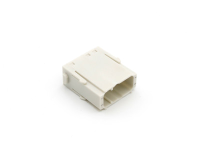 Heavy-Duty Crimp Contact Insert, Male, 8-Pole, 16A, for Turned Crimp Contacts, Size «34.2x14.6» for sale