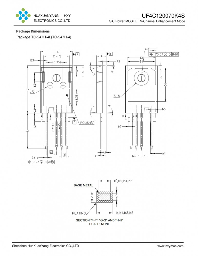 UF4C120070K4S-HXY datasheet page 9