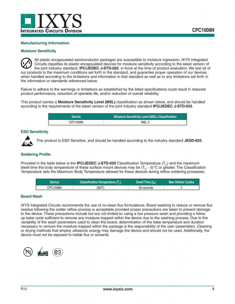 CPC1008N technical document page 5